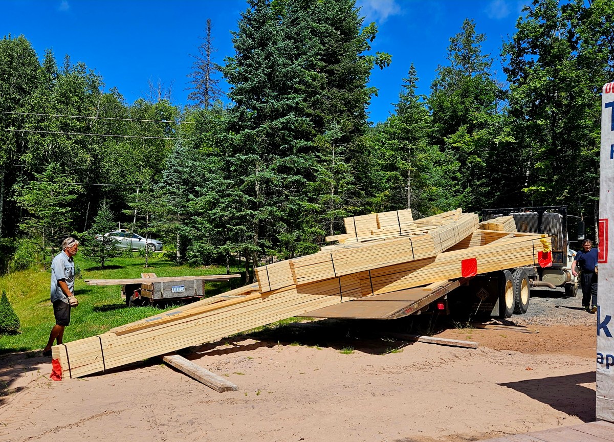 The Trusses Arrive – For Many Moons