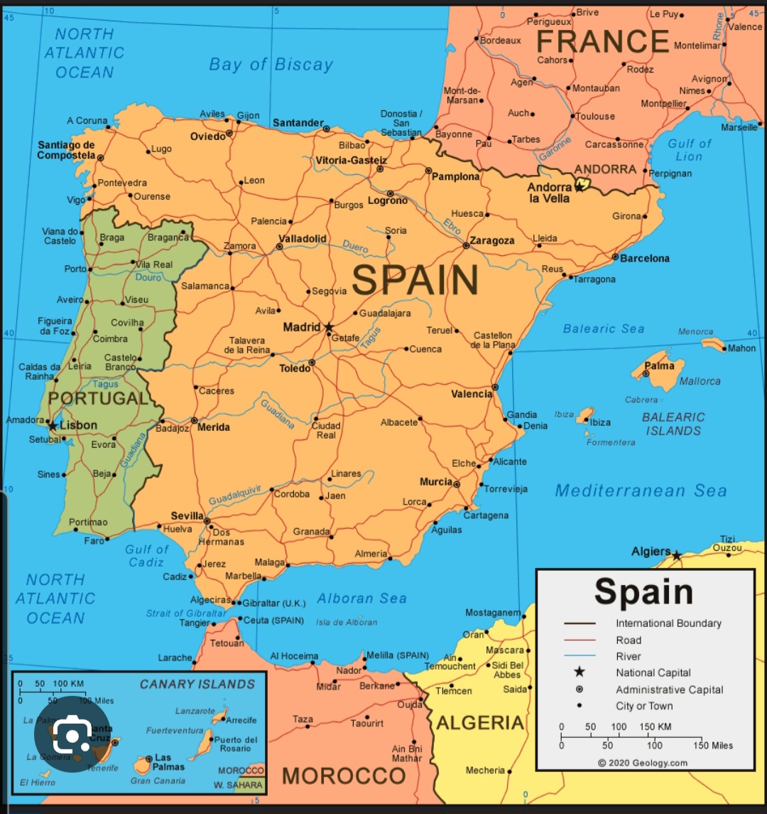 Arrival in Spain (Granada) – For Many Moons